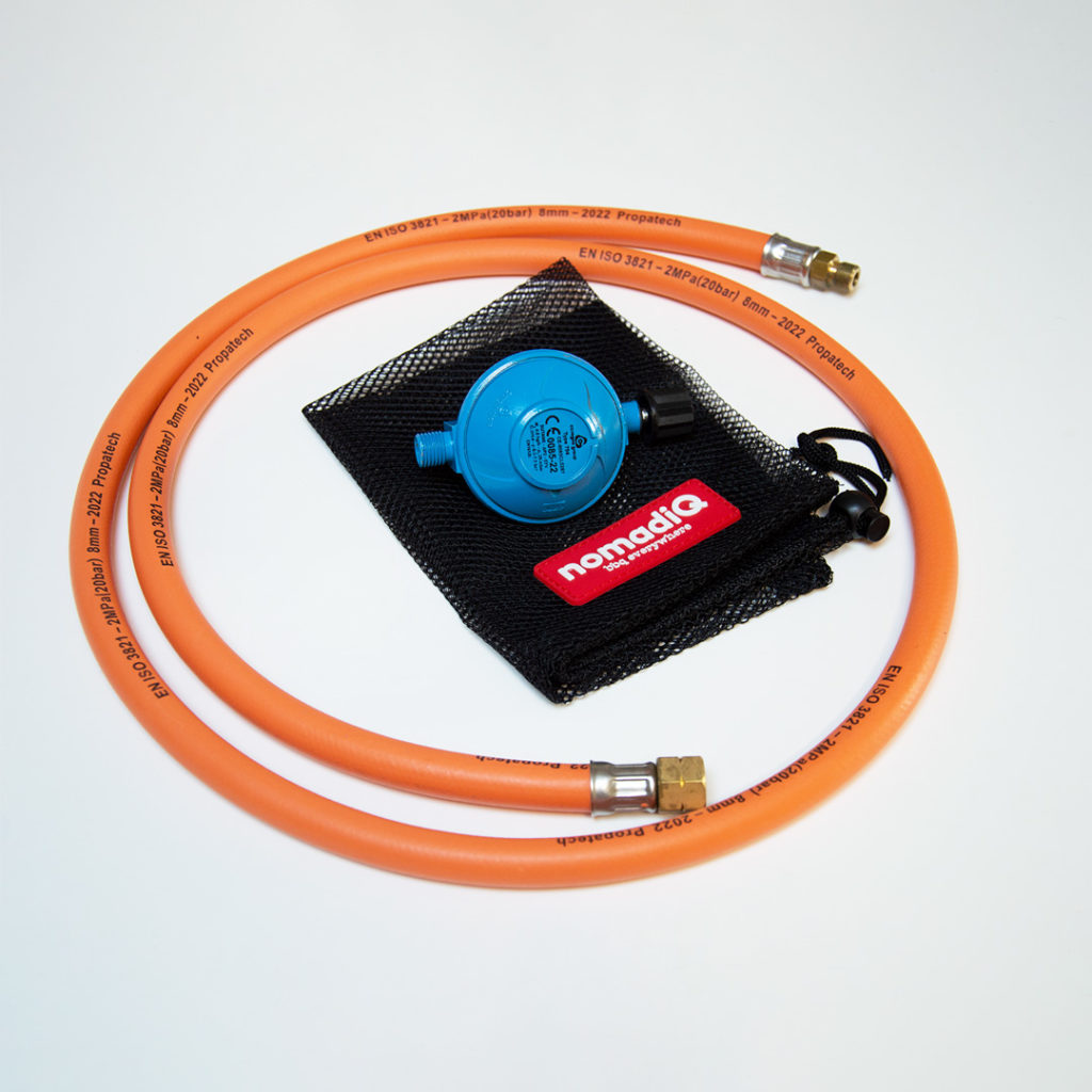 Extended gas hose Campingaz connection - Nomadiq BBQ